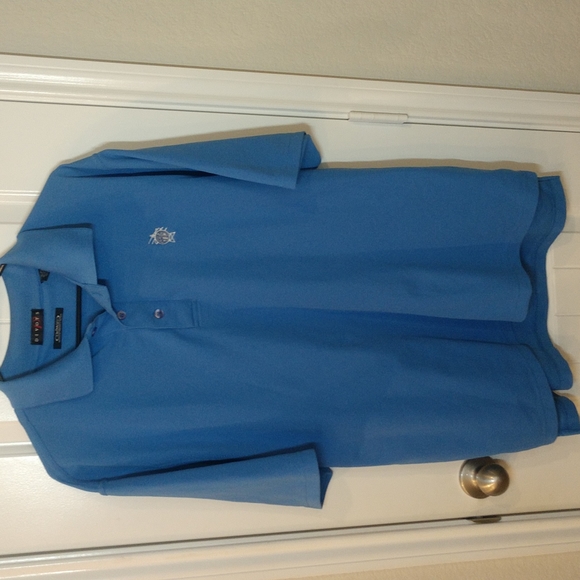 Divots | Shirts | Divots Driway Mens Large French Blue Golf Polo | Poshmark